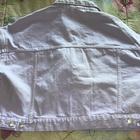 Jackets & Coats | Lavender Purple Denim Jean Jacket | Poshmark